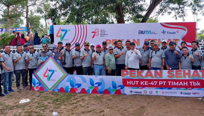 Ribuan Masyarakat Meriahkan Pekan Sehat HUT ke 47 PT Timah Tbk di Kundur - RCMNEWS